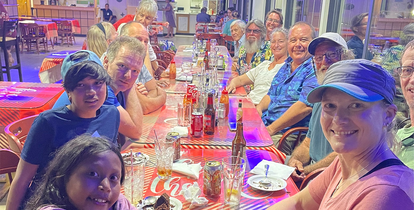 Fun feast at Tide Table - Mieco Beach Yacht Club
